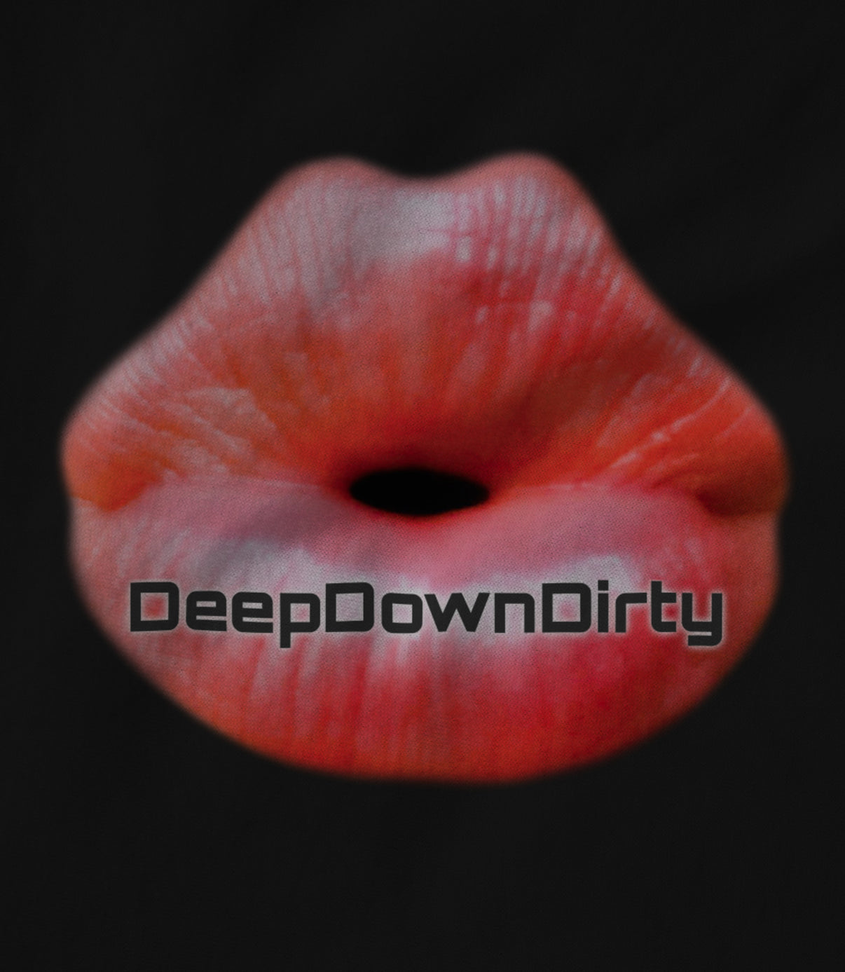 DeepDownDirty Record Label - Lips Women's T-shirt - ToneThreads