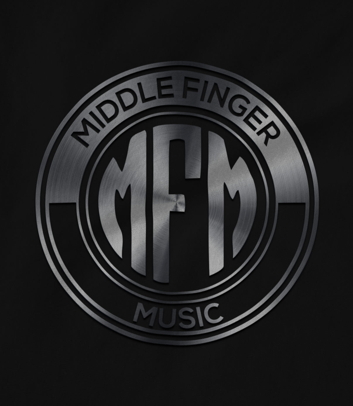 Middle Finger Music - Official Middle Finger Logo Unisex T-shirt ...