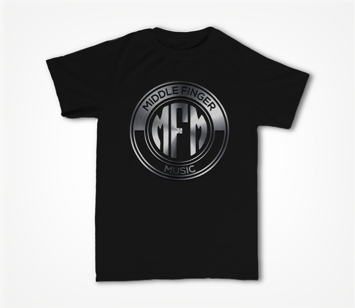 Middle Finger Music - Official Middle Finger Logo Unisex T-shirt ...